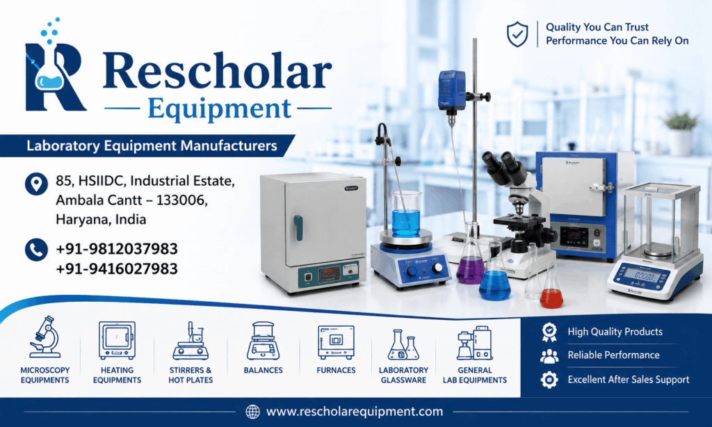 Top 10 Laboratory Equipment Manufacturers in India - Rescholar Equipment